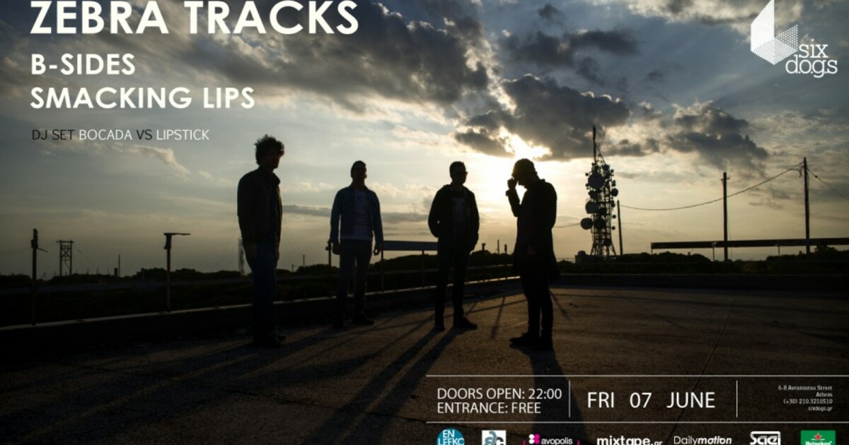 Zebra Tracks +B-Sides, Smacking Lips live | LiFO