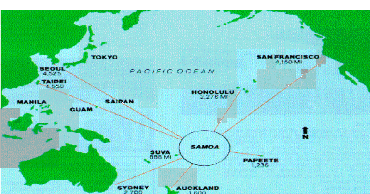 Γιατί η Σαμόα θα χάσει μια μέρα στο τέλος του 2011. | LiFO