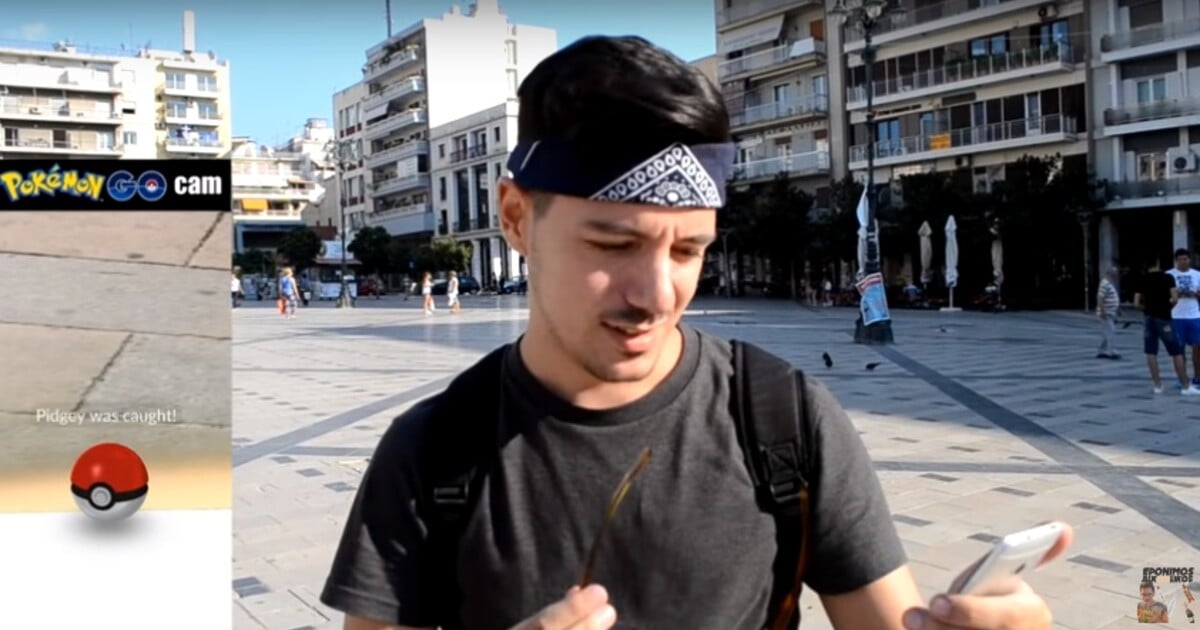 Αυτός ο τύπος κυνήγησε (και έπιασε) Pokemon στους δρόμους της Πάτρας | LiFO