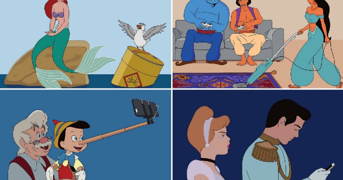 Πώς θα ζούσαν και τι θα έκαναν σήμερα διάσημοι ήρωες της Disney | LiFO