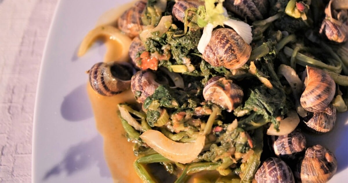 Σέσκουλα με σαλιγκάρια και ούζο | LiFO