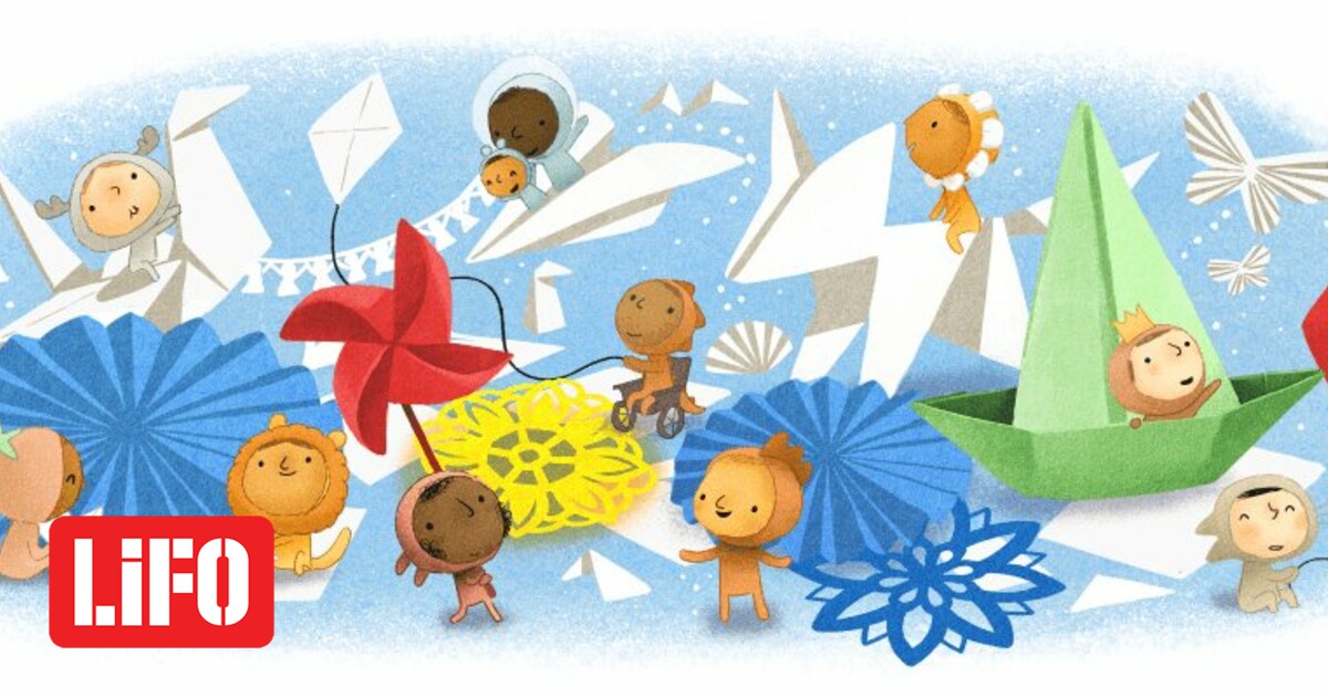 To doodle της Google για τα παιδιά - Με αφορμή τη σημερινή Παγκόσμια Ημέρα | LiFO