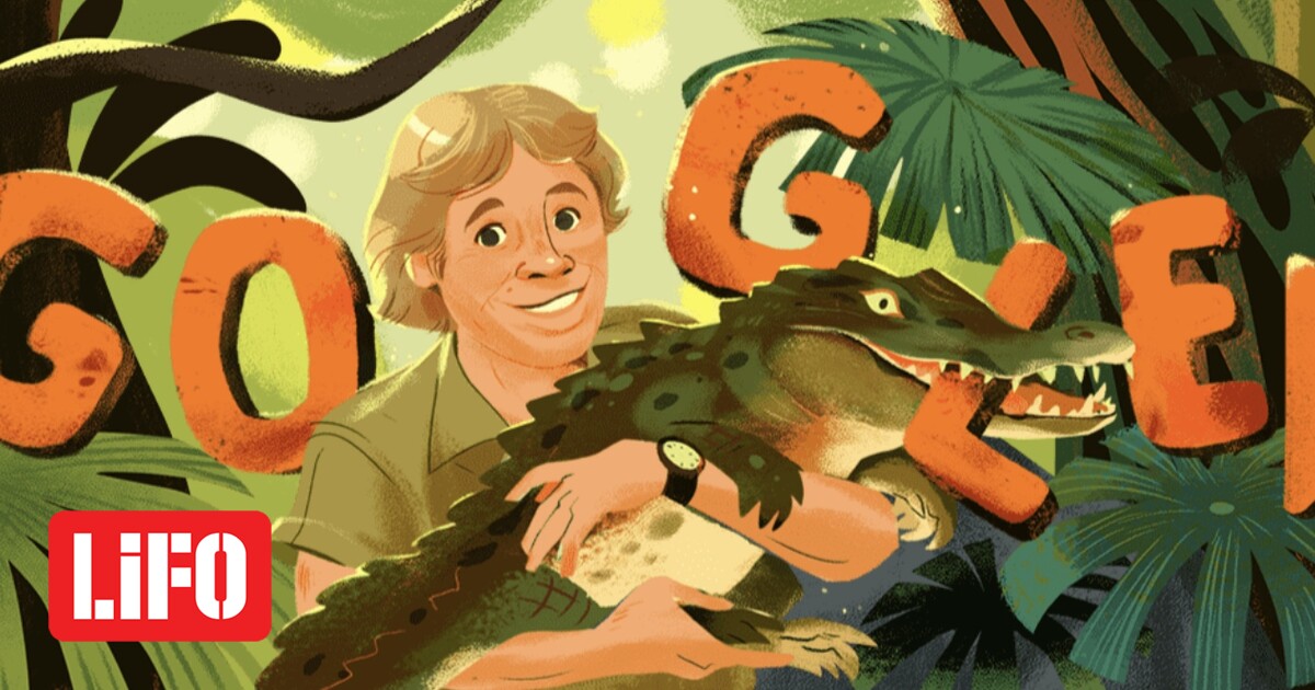Ο Κροκοδειλάκιας στο σημερινό Google Doodle | LiFO