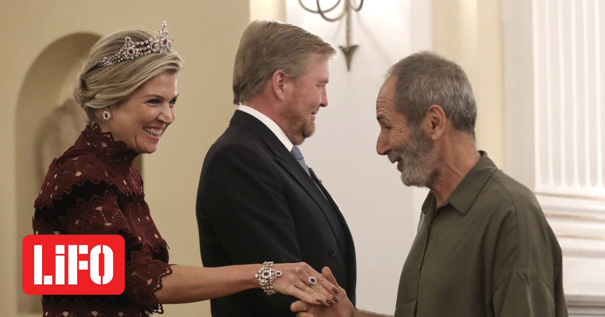 Πολ Ευμορφίδης: Ο φίλος του βασιλιά της Ολλανδίας με τα σανδάλια στη δεξίωση του Προεδρικού | LiFO