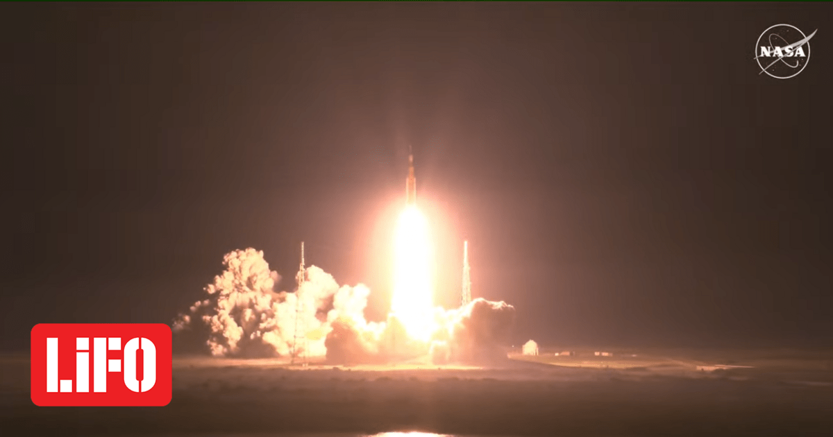 Artemis 1: Εκτοξεύθηκε ο πύραυλος της NASA για τη Σελήνη | LiFO