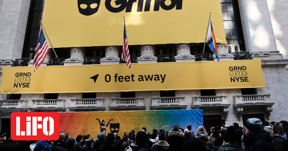 To Grindr εισήχθη στη Wall Street και η μετοχή του εκτοξεύτηκε κατά 300% | LiFO