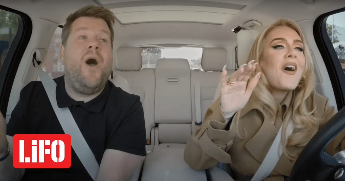 Adele και Τζέιμς Κόρντεν με δάκρυα και γέλια στο τελευταίο Carpool Karaoke | LiFO