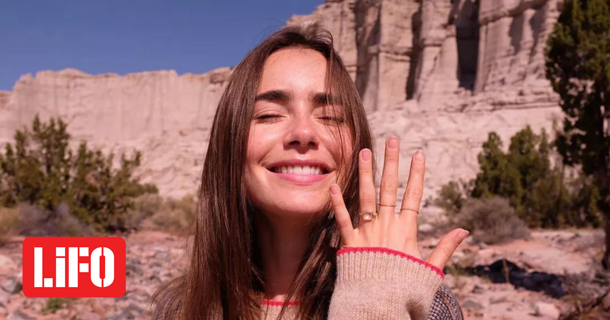 Λίλι Κόλινς: Έκλεψαν τη βέρα και το δαχτυλίδι αρραβώνων της από το ξενοδοχείο που διέμενε | LiFO