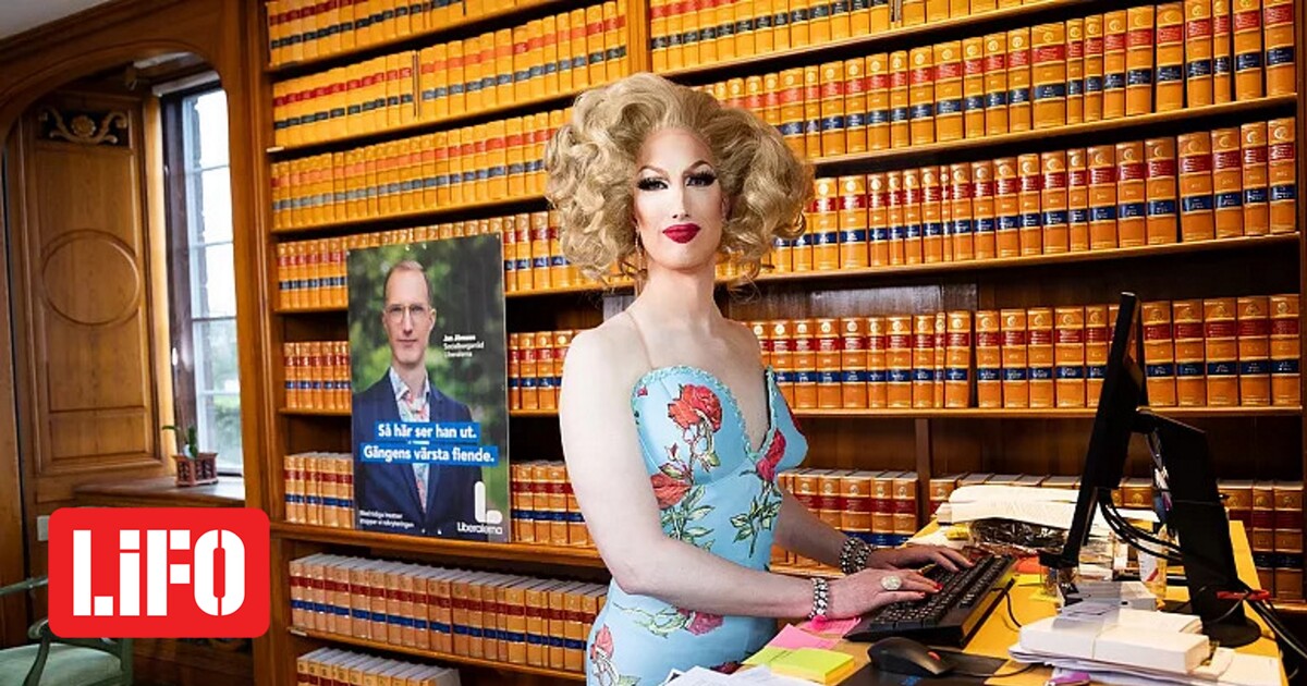 Κραγιόν και τακούνια: Ο αντιδήμαρχος Στοκχόλμης «μεταμορφώθηκε» σε drag queen και εξοργίζει την ...