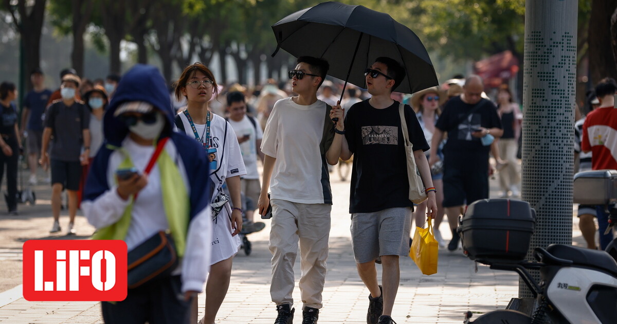 Καύσωνας και 40 βαθμοί στο Πεκίνο- Σήμανε κόκκινος συναγερμός για πρώτη φορά από το 2014 | LiFO