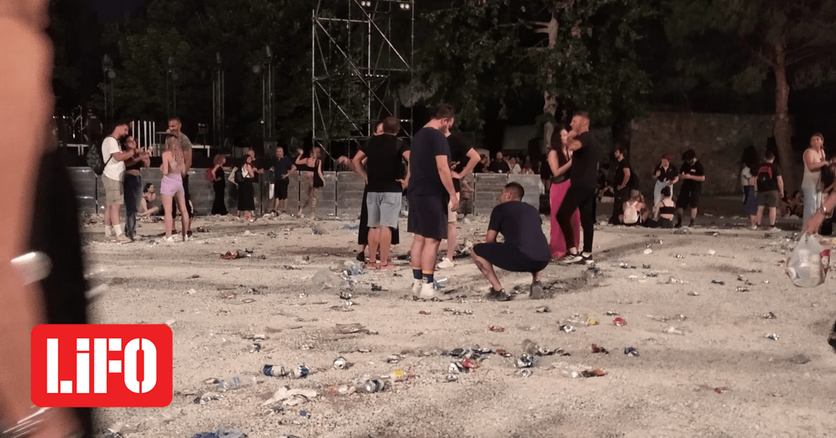 Save Your Hood: «Μόνο θλίψη»- Η αποκρουστική εικόνα με τα σκουπίδια μετά από κάθε συναυλία στην ...