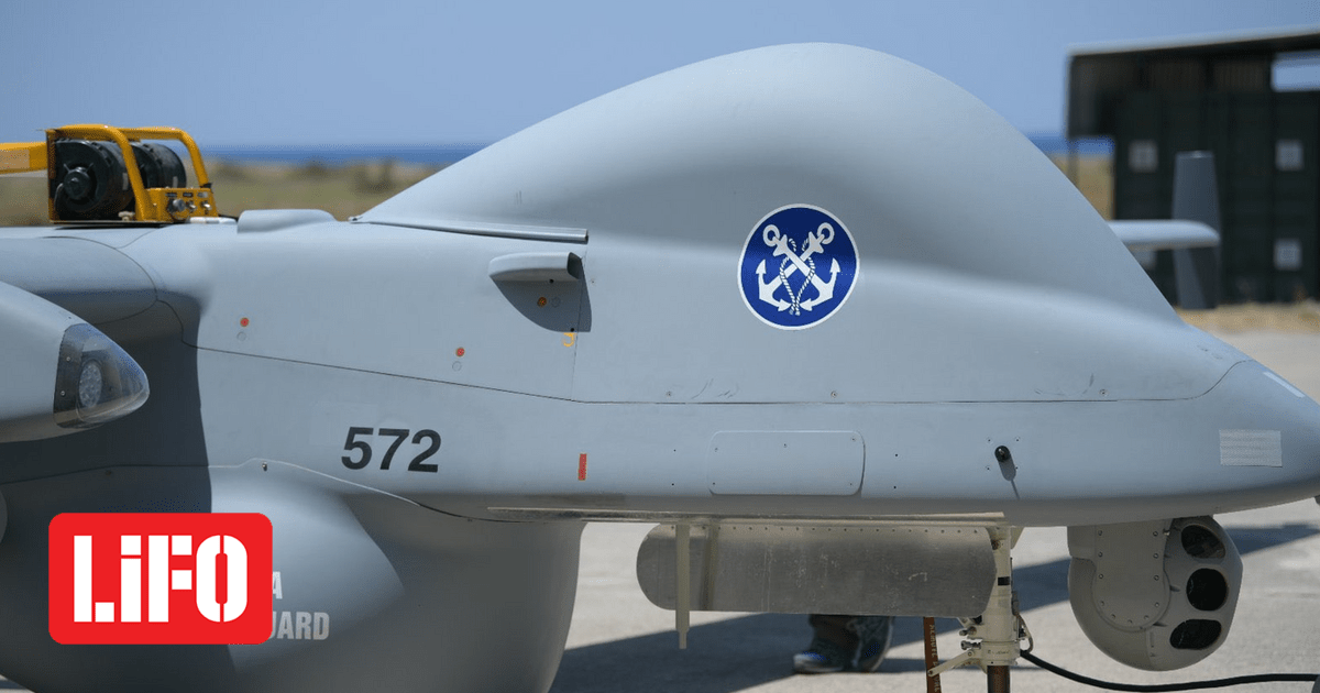 Drone της Frontex έπεσε στη θάλασσα- Νότια της Κρήτης | LiFO