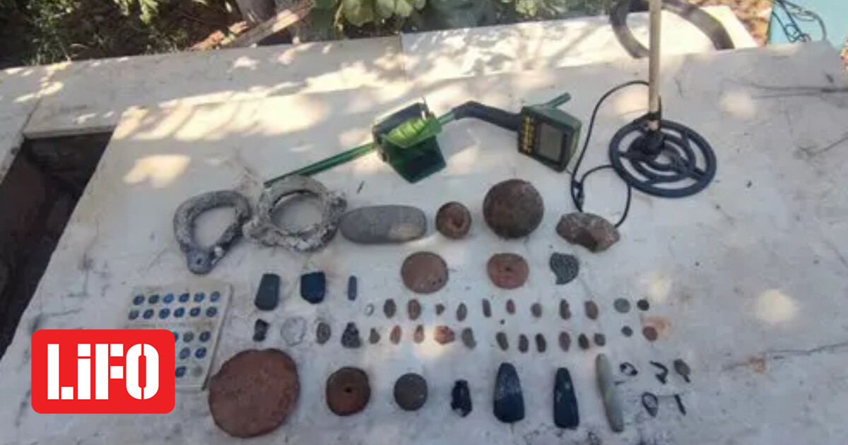 Ροδόπη: 72χρονος συνελήφθη για αρχαιοκαπηλία- Είχε σπίτι του κίονες ...