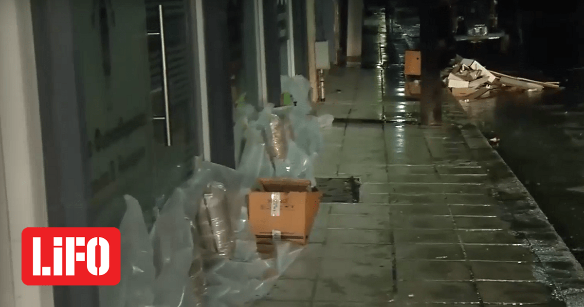 Αγωνία στη Θεσσαλία για την κακοκαιρία Elias- Τοποθετούν σακιά με άμμο σε πόρτες | LiFO