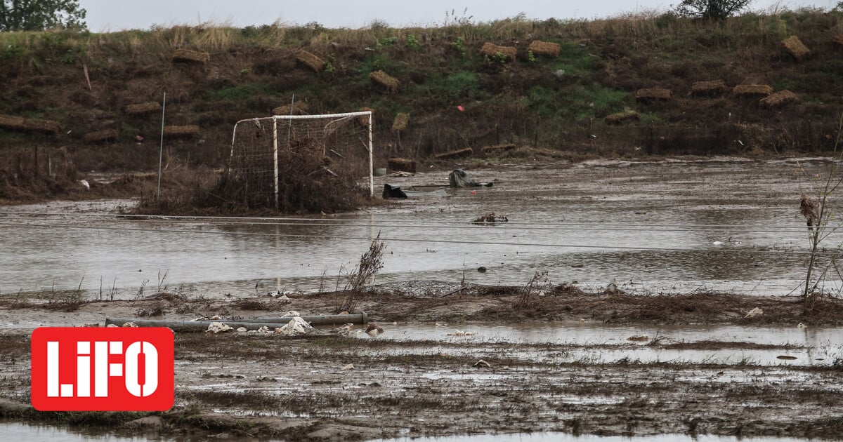Κακοκαιρία Elias: Μήνυμα του 112 στον Παλαμά Καρδίτσας- Υπερχείλισε ποταμός | LiFO