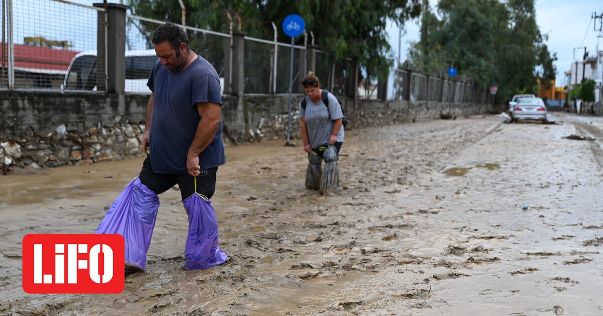 Κακοκαιρίες Daniel και Elias: Η πρώτη σύγκριση, πού έπεσε το περισσότερο νερό | LiFO