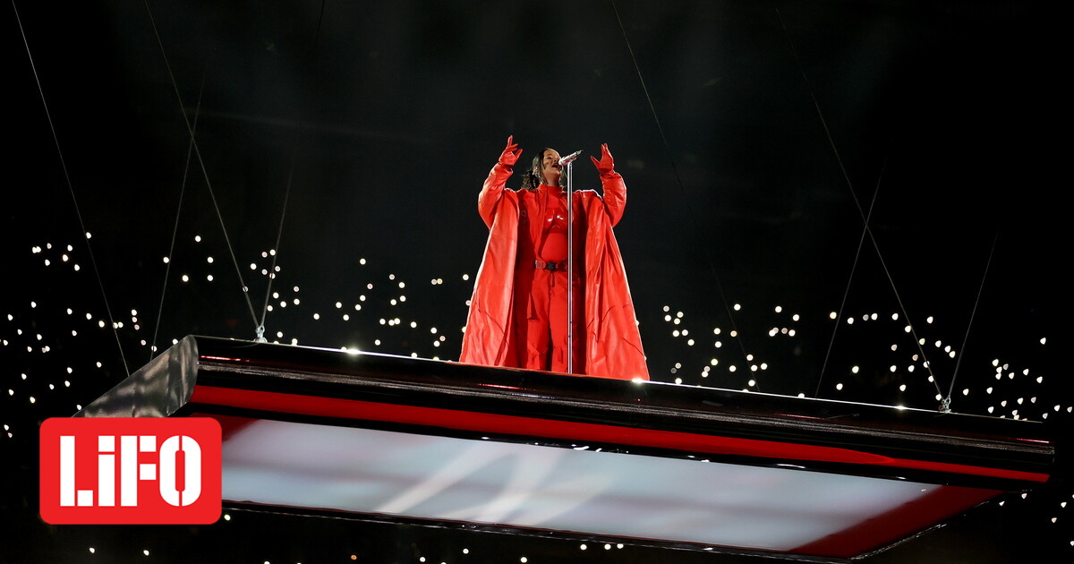 Rihanna: Ανάρπαστη η (πανάκριβη) κόκκινη φόρμα που φόρεσε στο Super Bowl 2023 | LiFO