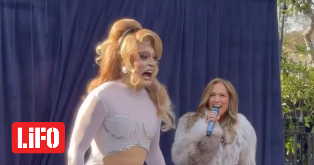 Η έκπληξη της Τζένιφερ Λόπεζ σε drag queen που την υποδυόταν | LiFO