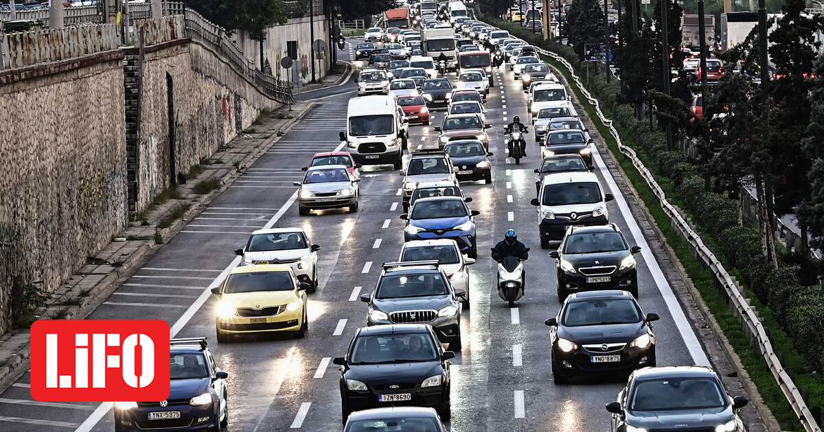 Κακοκαιρία Avgi: Κλειστή η αριστερή λωρίδα της εθνικής οδού Αθηνών ...