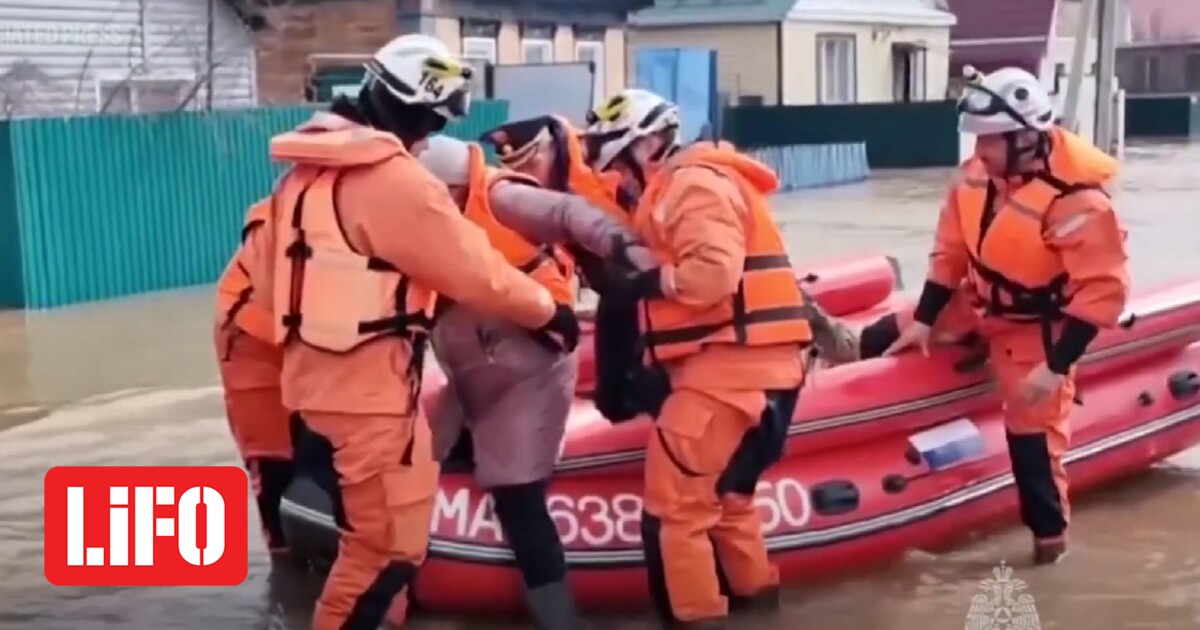 Ρωσία: Απομάκρυνση 4.000 ατόμων μετά την κατάρρευση φράγματος στο Ορσκ | LiFO