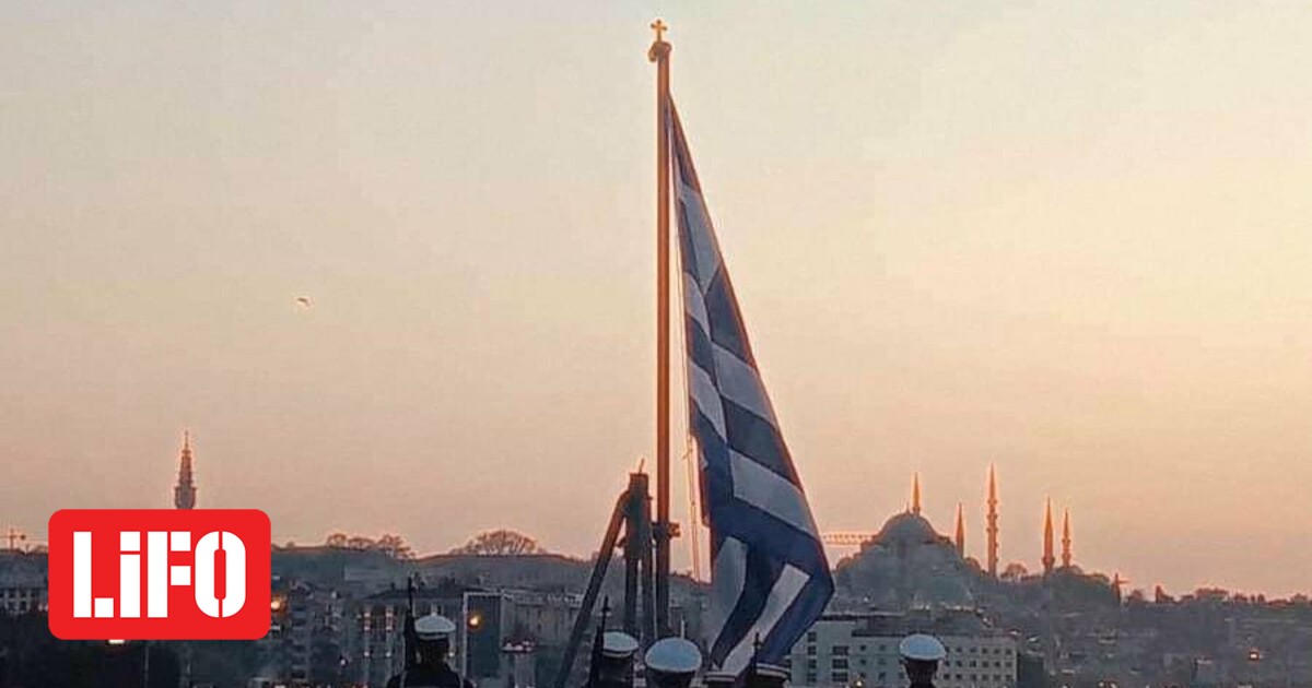 Τούρκοι ενοχλήθηκαν από την υψωμένη ελληνική σημαία στη φρεγάτα ...