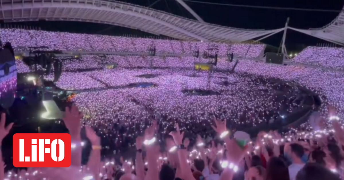 Coldplay: Ο Κρις Μάρτιν ευχαρίστησε στα ελληνικά το κοινό και «έριξε» το ΟΑΚΑ | LiFO