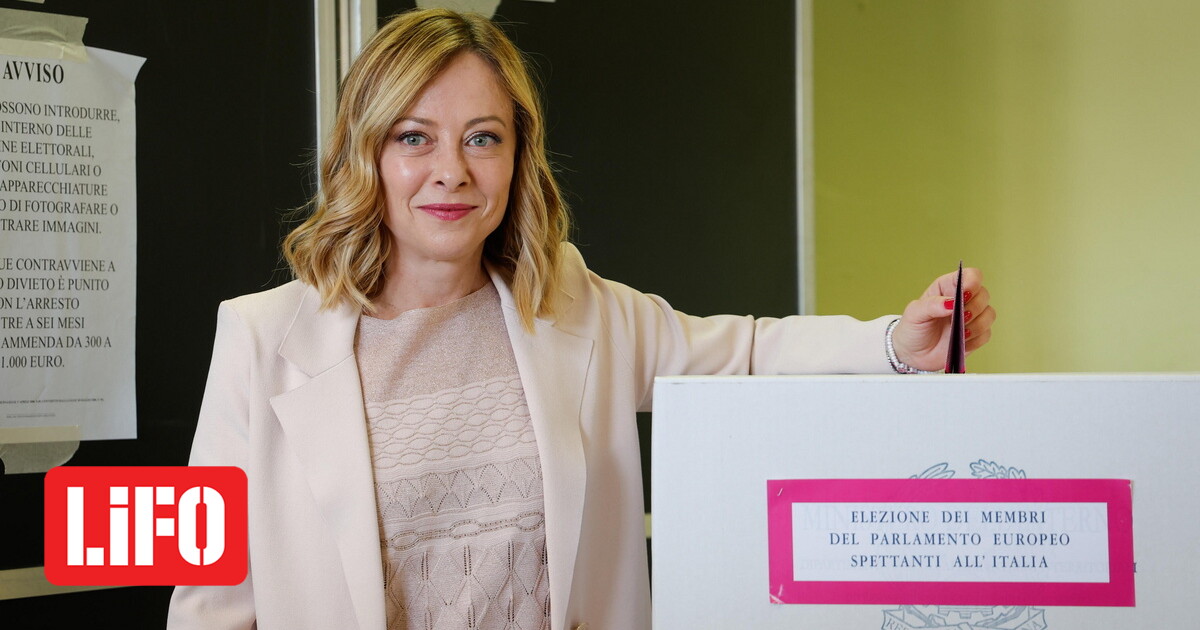 Ευρωεκλογές 2024 - Ιταλία: Εμφατική νίκη της Τζόρτζια Μελόνι δίνουν τα exit polls | LiFO