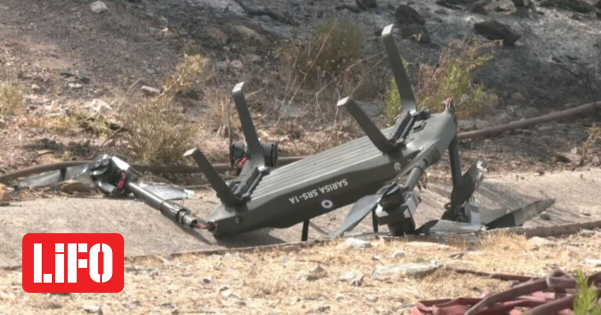 Βίντεο με το drone που ίσως προκάλεσε τη φωτιά στα Γλυκά Νερά | LiFO
