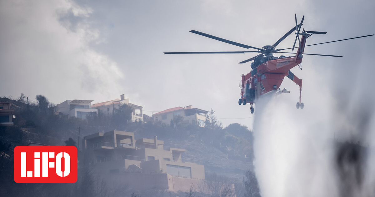 Φωτιά στον Αλμυροπόταμο Εύβοιας– Ήχησε το 112 | LiFO