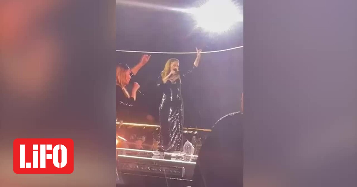 H Adele στο Μόναχο «έζησε» το «Set fire to the rain» τραγουδώντας υπό βροχή | LiFO