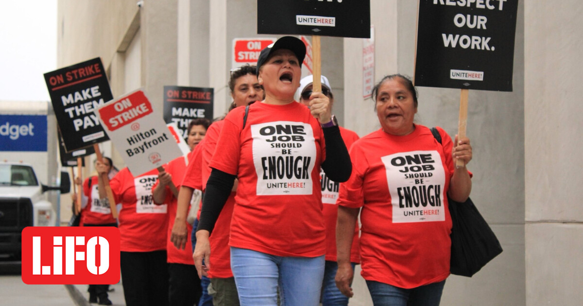 ΗΠΑ: 10.000 ξενοδοχοϋπάλληλοι απεργούν απαιτώντας αυξήσεις μισθών και προσλήψεις προσωπικού | LiFO