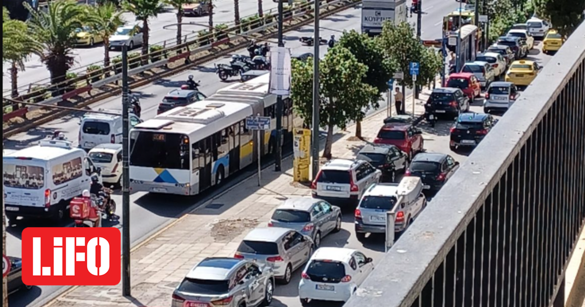 Τροχαίο στην Συγγρού - Μοτοσικλέτα με δύο αστυνομικούς συγκρούστηκε με ...