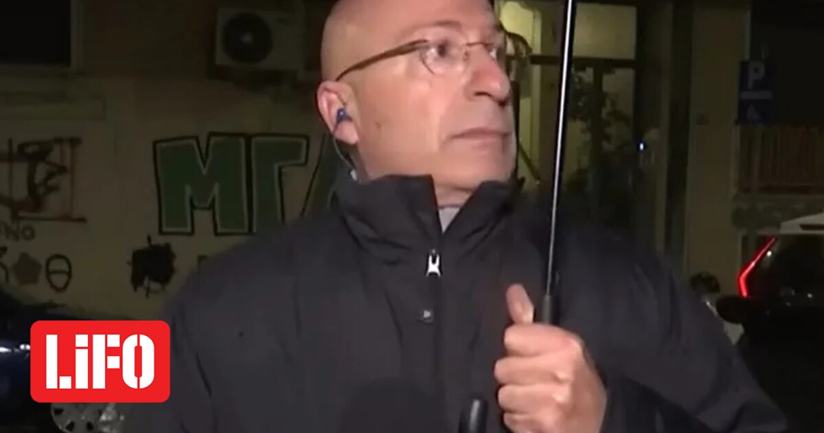 Ο Γιώργος Τσελίκας τρόμαξε on air από δυνατό κεραυνό | LiFO