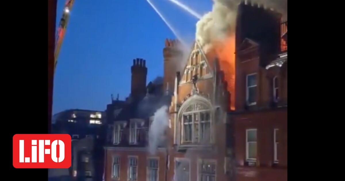Λονδίνο: Φωτιά σε πολυτελές ξενοδοχείο και γνωστό hotspot διασημοτήτων | LiFO