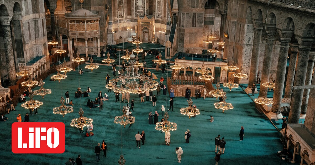 Αγία Σοφία: Η μεγαλύτερη αποκατάσταση στην ιστορία του 1.500 ετών μνημείου της UNESCO | LiFO