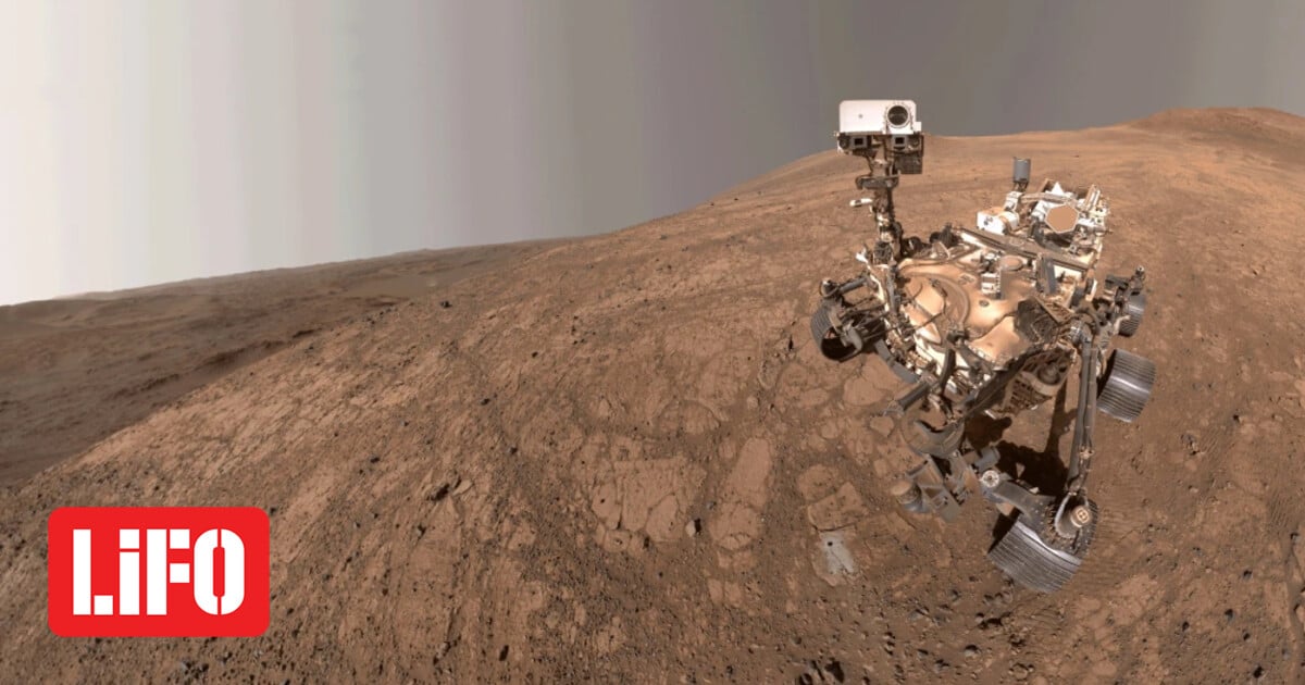 Selfie στον Άρη: Το Mars Perseverance της NASA κι ένας στρόβιλος σκόνης δίπλα του | LiFO