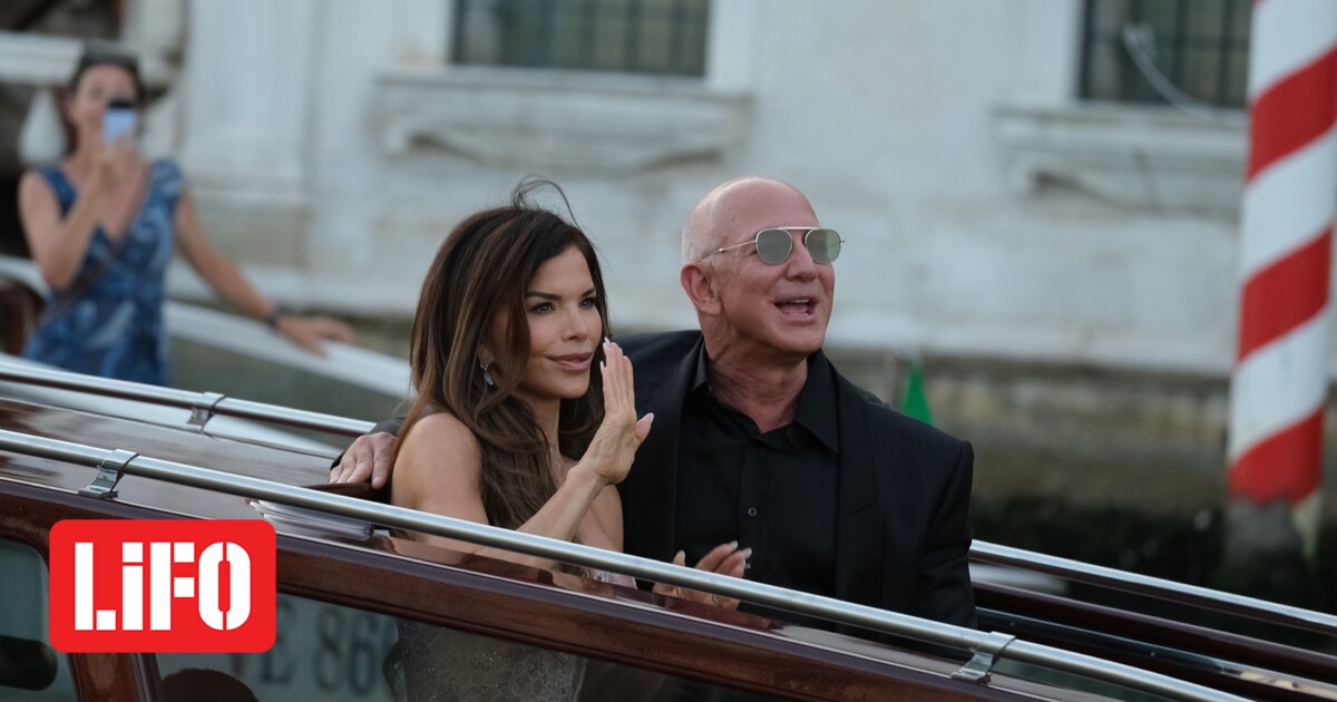 Τζεφ Μπέζος - Λόρεν Σάντσες: Όσα έγιναν στο «πιτζάμα πάρτι» σε πρώην μεσαιωνικό ναυπηγείο | LiFO