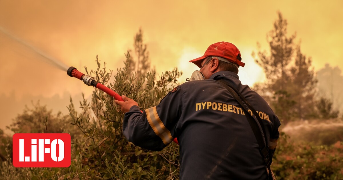 Φωτιά τώρα στην Καβάλα - Μήνυμα από το 112 | LiFO