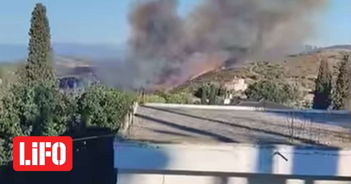 Φωτιά στην Εύβοια: Πλησιάζει τα πρώτα σπίτια - Μήνυμα από το 112 | LiFO