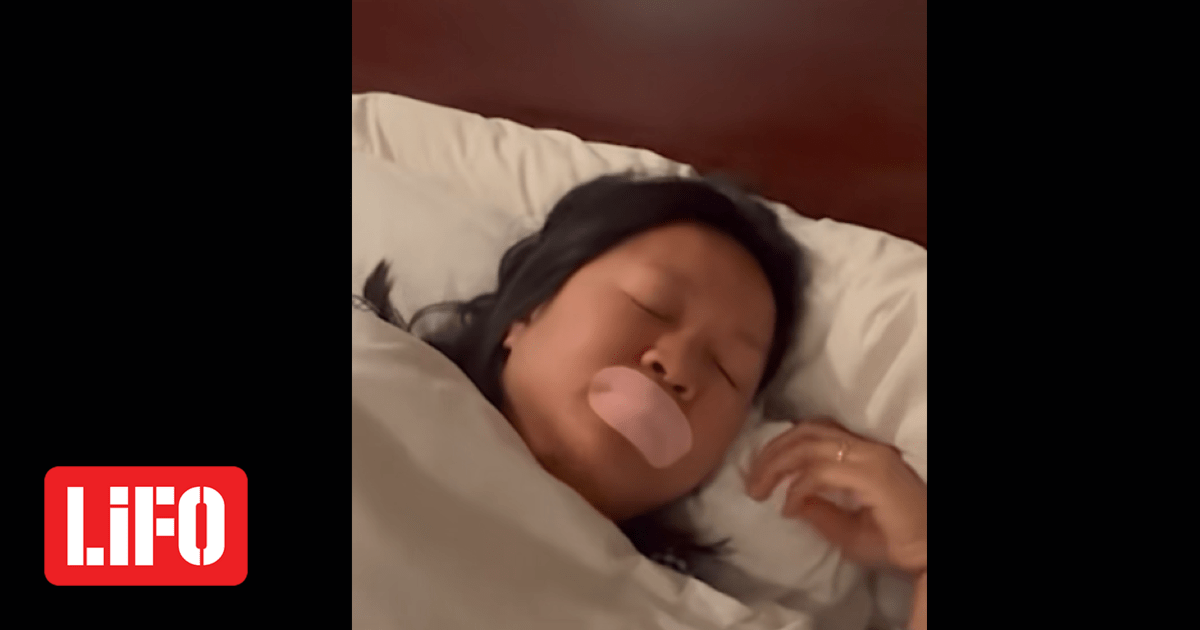 Mouth taping: Οι ειδικοί προειδοποιούν για το trend που υπόσχεται καλύτερο ύπνο και ομορφότερο ...