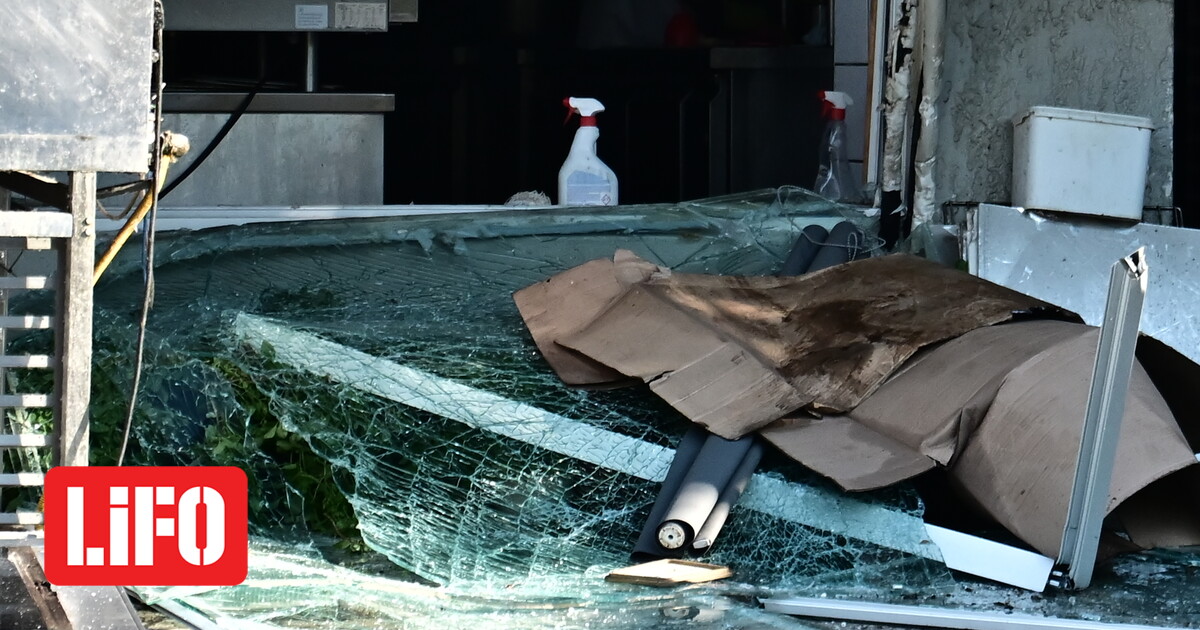 Εικόνες από την έκρηξη σε ταβέρνα στο Μαρούσι - Δύο τραυματίες, εκτεταμένες ζημιές στο κατάστημα ...