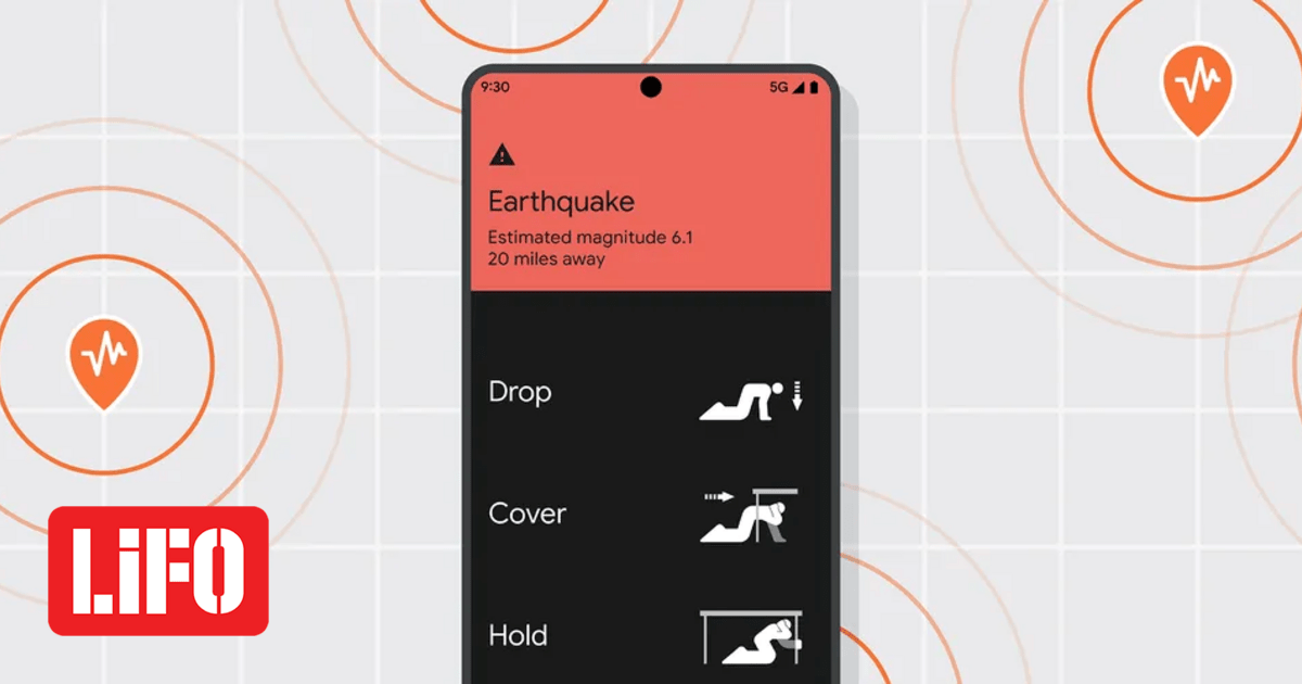 Πώς τα κινητά Android ανιχνεύουν σεισμούς: Το σύστημα έγκαιρης προειδοποίησης της Google και η ...