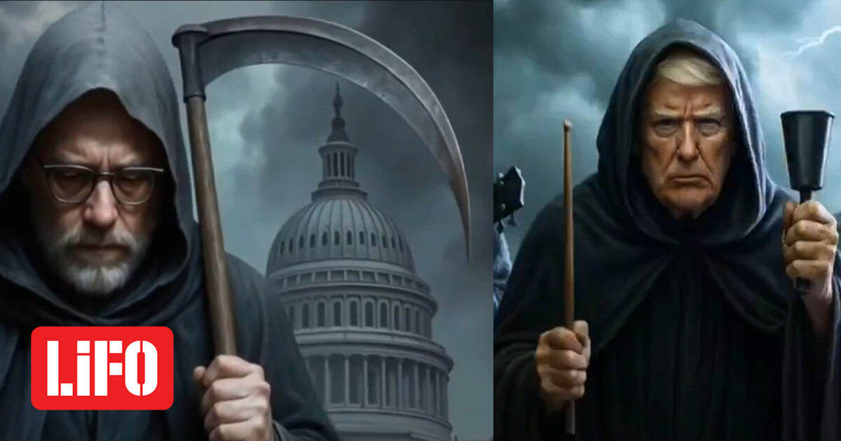 Τραμπ: Ανήρτησε AI βίντεο με τον «Χάρο» και «Don't fear the Reaper» | LiFO