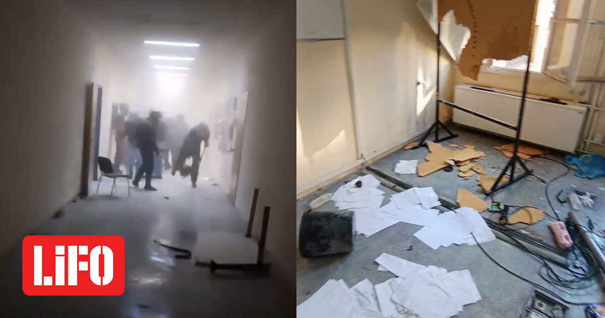 Επεισόδια στο Πολυτεχνείο: Τρεις τραυματίες και υλικές φθορές λίγες ...