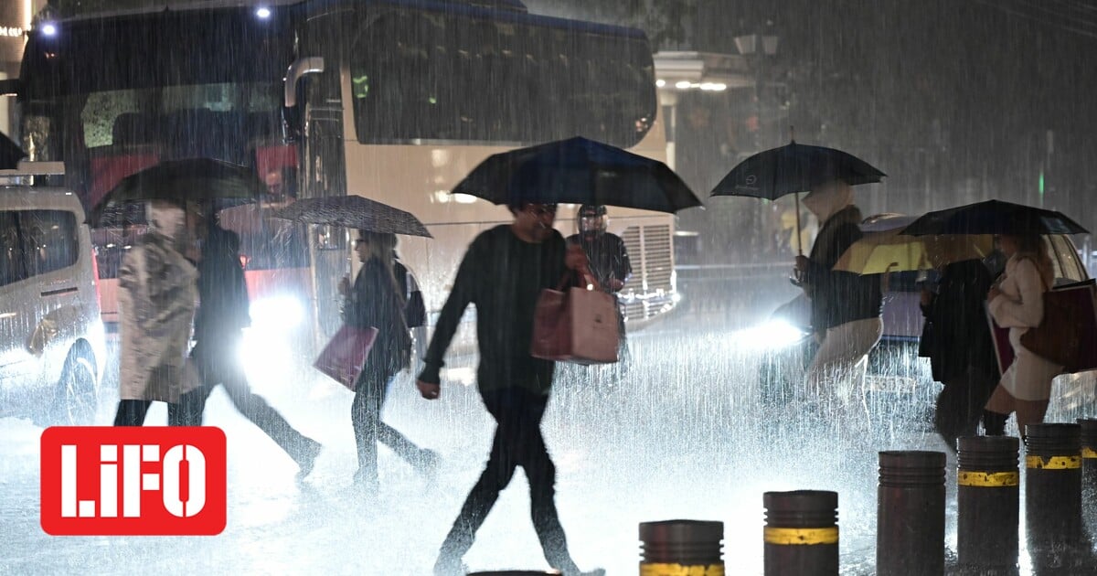 Σφοδρή καταιγίδα στην Αττική - Η εξέλιξη της κακοκαιρίας Byron τις επόμενες ώρες | LiFO