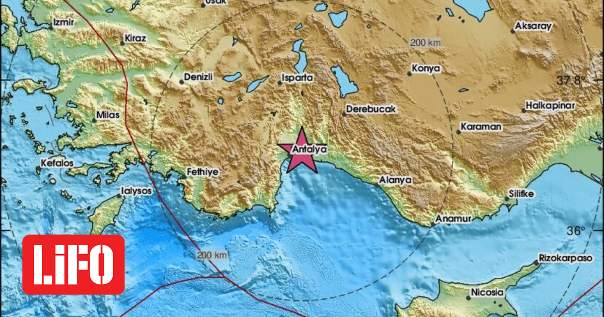 Ισχυρός σεισμός στην Τουρκία | LiFO