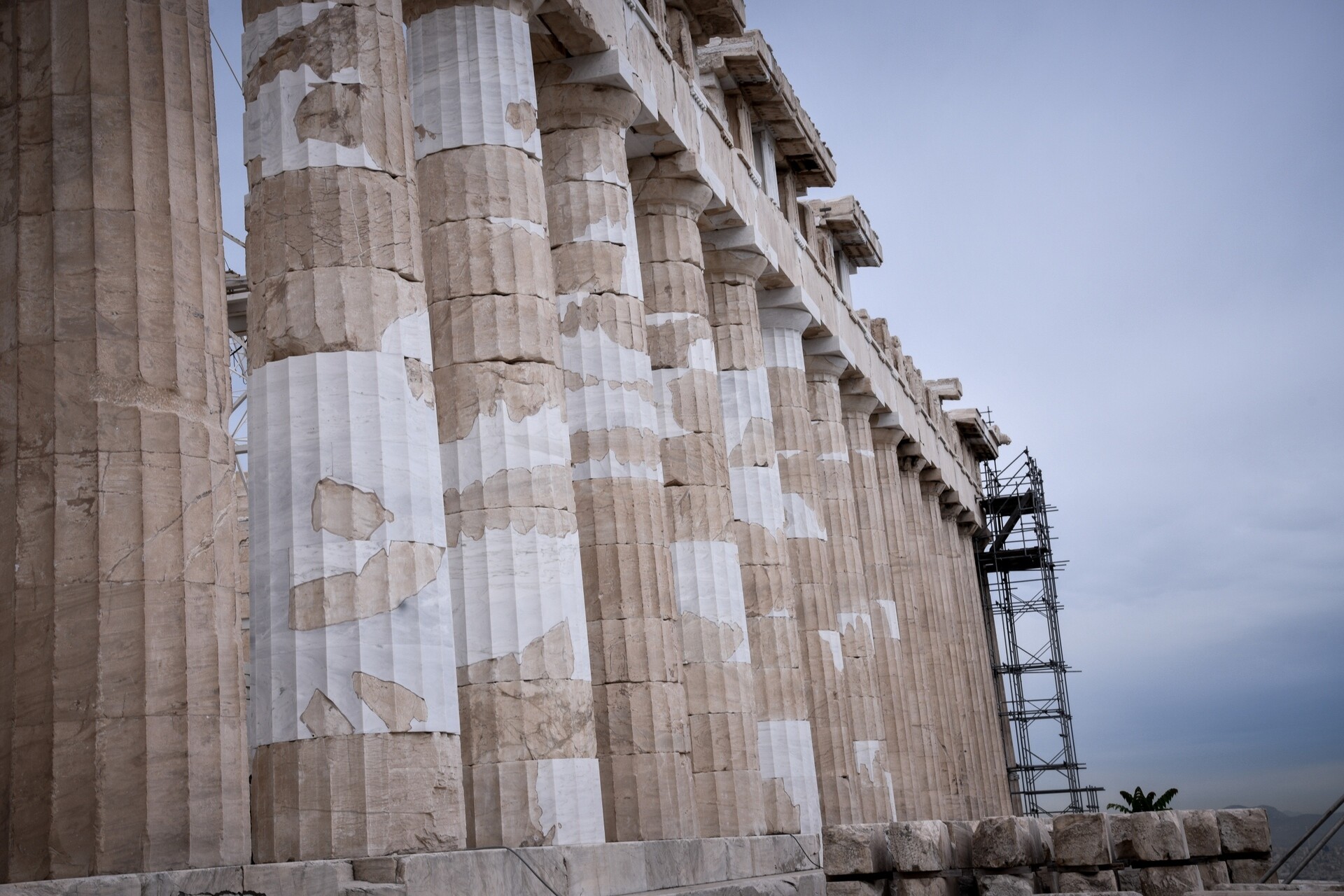 Η αποκατάσταση του Παρθενώνα - Εντυπωσιακές φωτογραφίες από τις ...