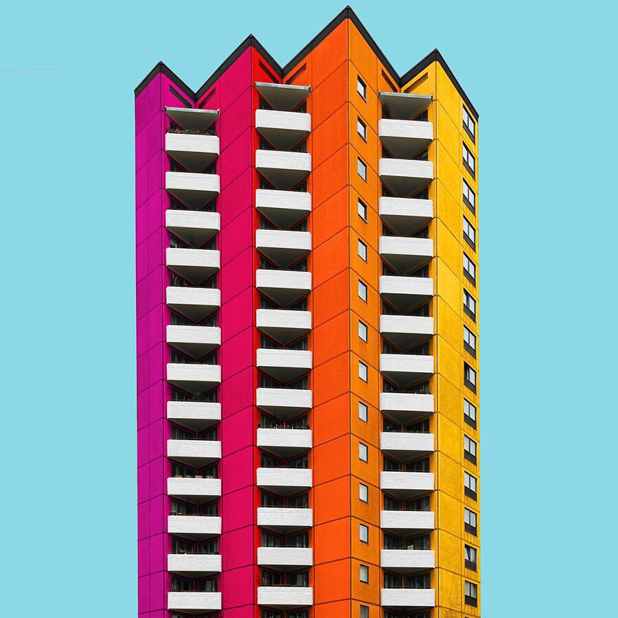 Η πολύχρωμη αρχιτεκτονική του Paul Eis αλλάζει το αστικό τοπίο | LiFO