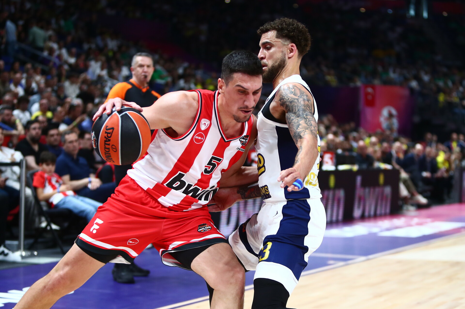 Final Four: Ο Ολυμπιακός κέρδισε τη Φενέρμπαχτσε με σκορ 87-84 στον ...